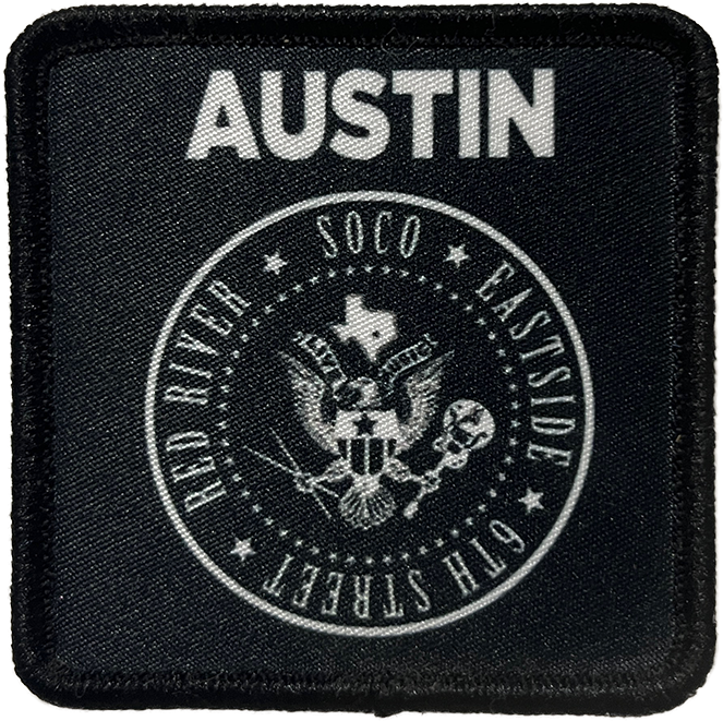 Austin Seal Sublimated Patch – Nostalgic Rags